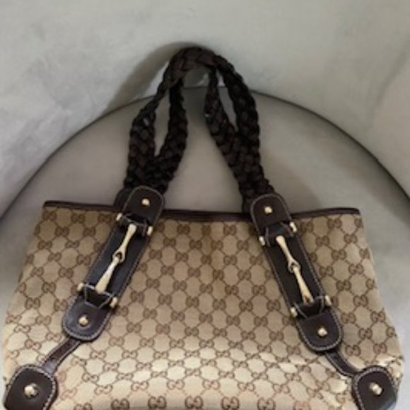 Gucci | Bags | Vintage Gucci Monogram Leather Bag | Poshmark